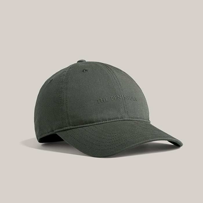 The Peninsula Boutique & Café - The Peninsula Green Baseball Cap