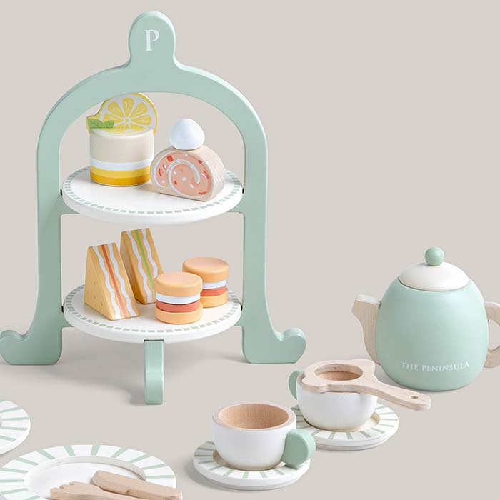 The Peninsula Boutique & Café - Wooden Afternoon Tea Play Set